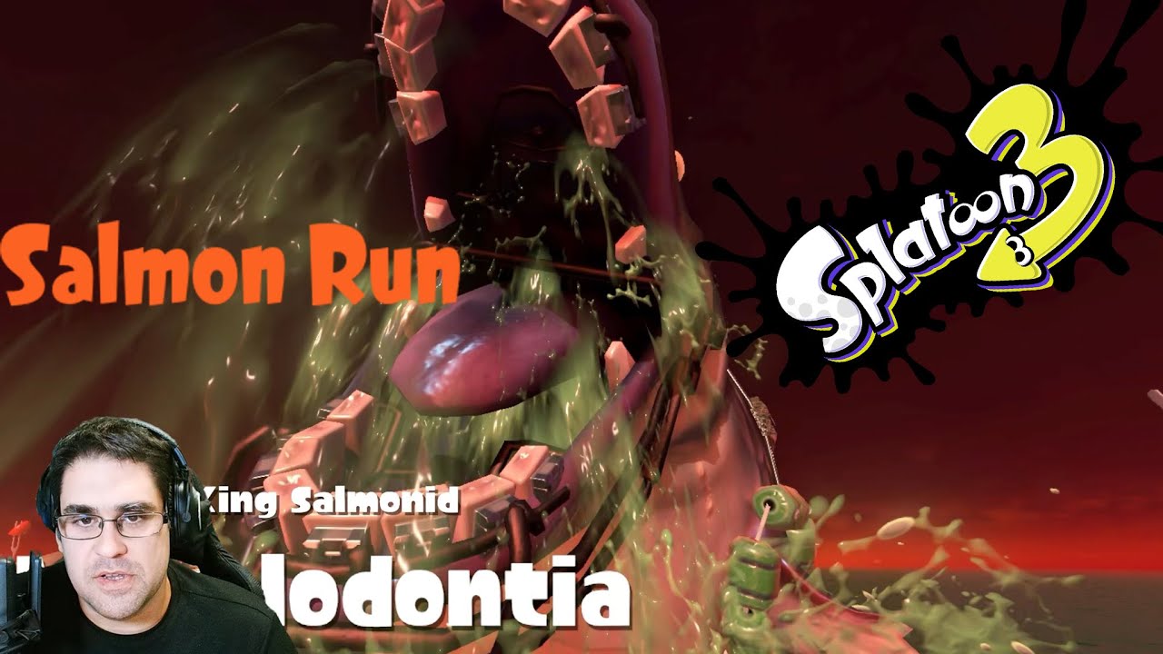 Salmon Run (Splatoon 3) Megalodontia Gameplay - YouTube