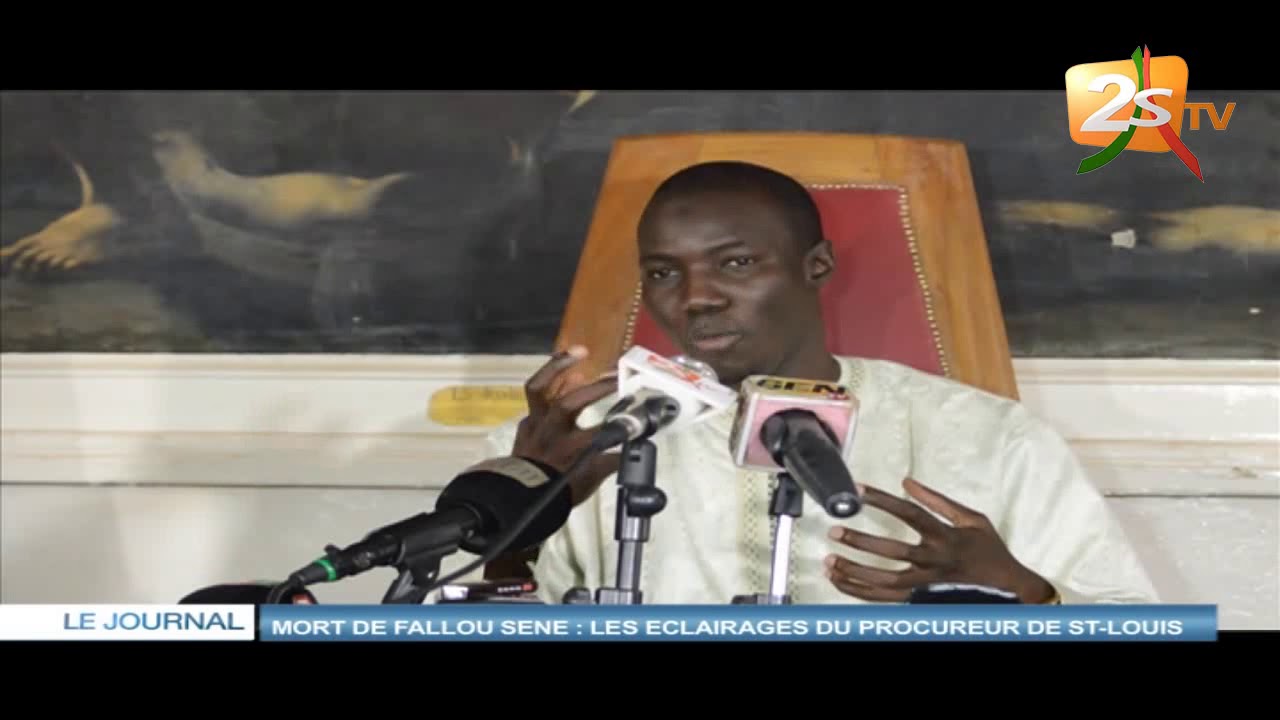 MORT DE FALLOU SÉNE : LES ÉCLAIRAGES DU PROCUREUR DE ST-LOUIS - YouTube