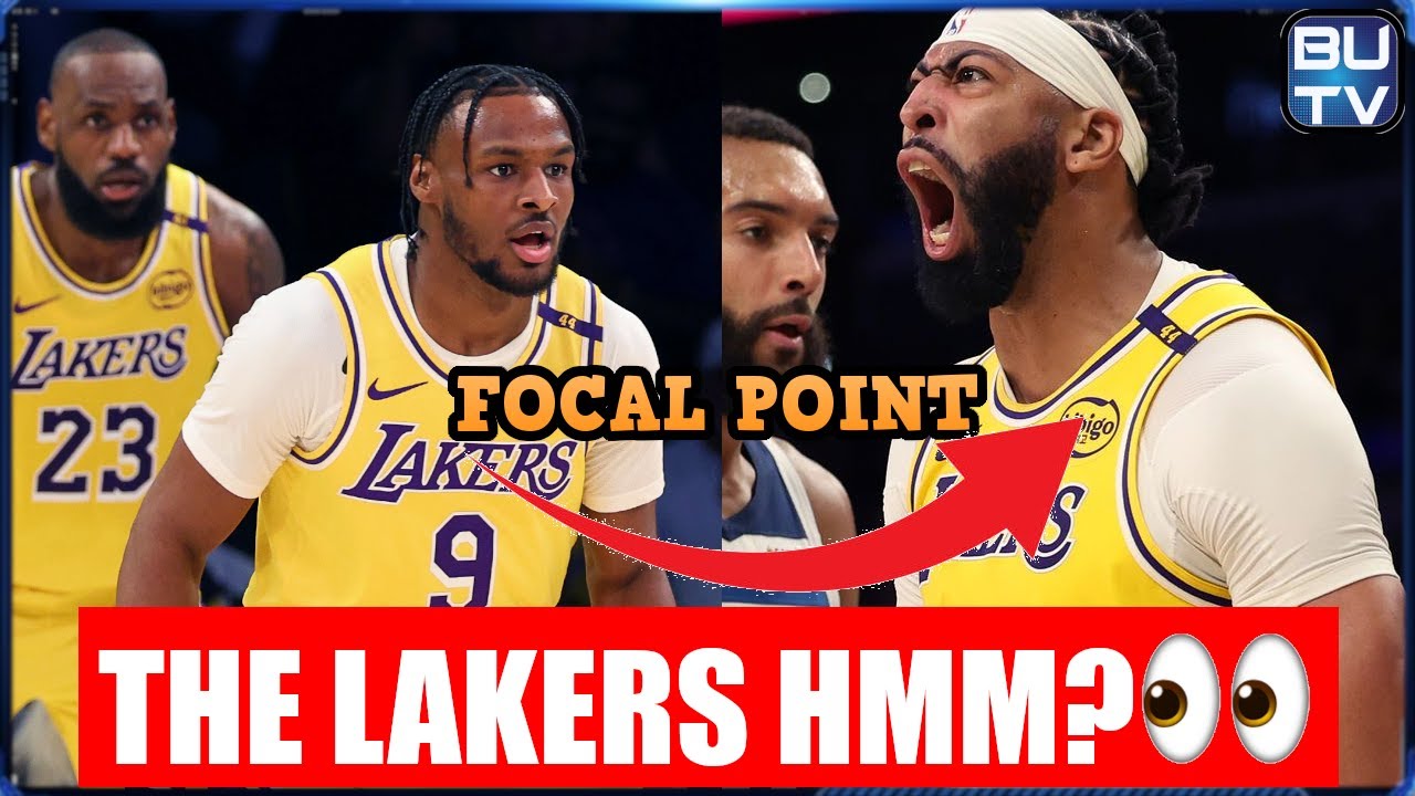 Lebron Takes a Step Back & Anthony Davis Leads The Lakers to Victory ...
