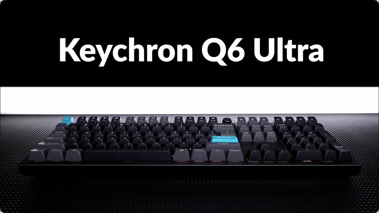 Keychron Q6 Ultra Custom Wireless Mechanical Keyboard With 8K Polling ...