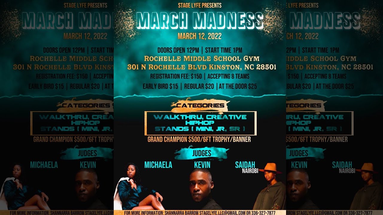 Round 1: Walk Thru | Stage Lyfe March Madness Dance Competition 2022 ...