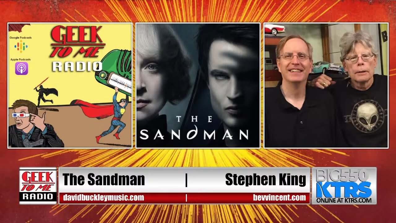 320-Stephen King with Bev Vincent-The Sandman with David Buckley - YouTube