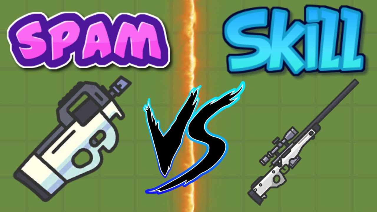 Spam vs Skill | Zombsroyale.io - YouTube