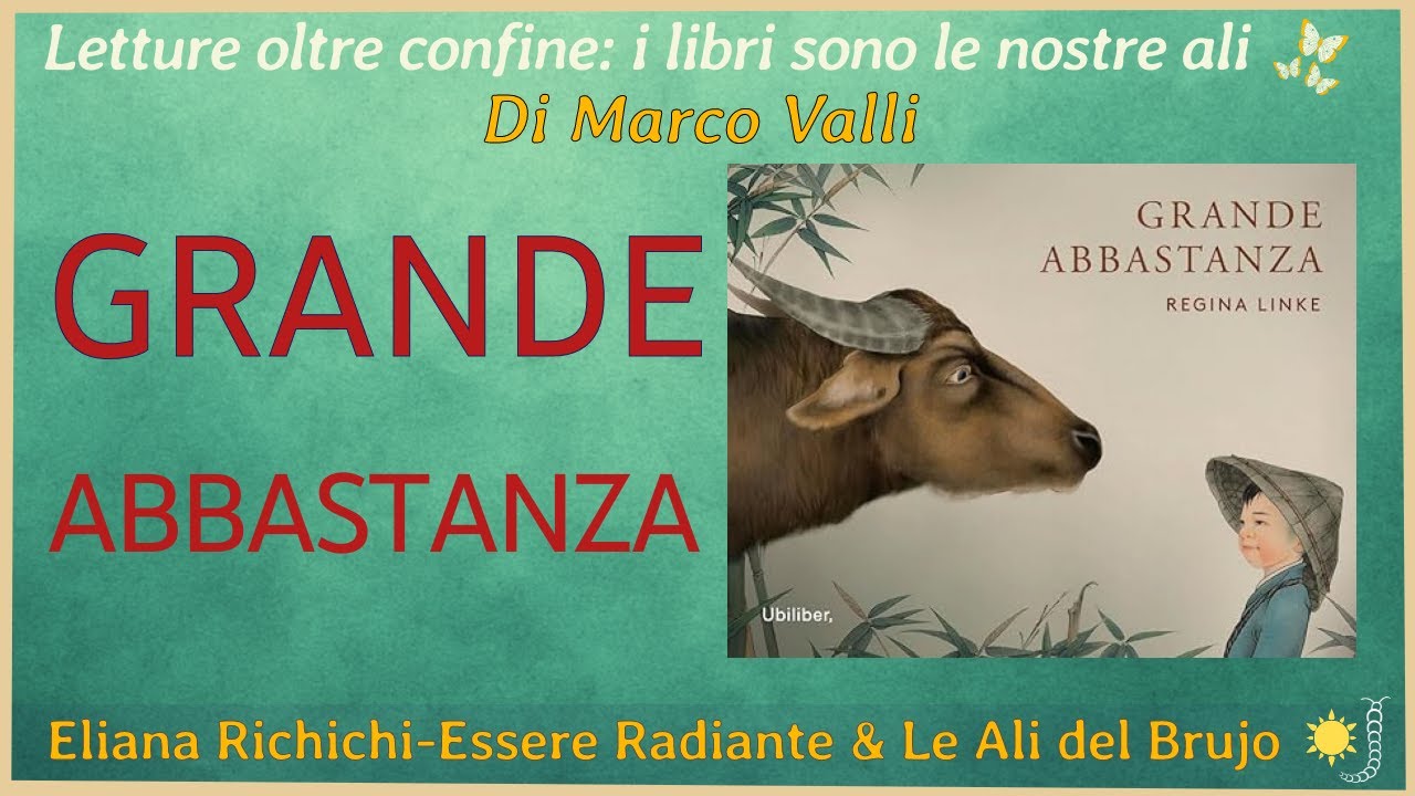 GRANDE ABBASTANZA. Di Marco Valli. A cura di @ElianaRichichi @Marco ...