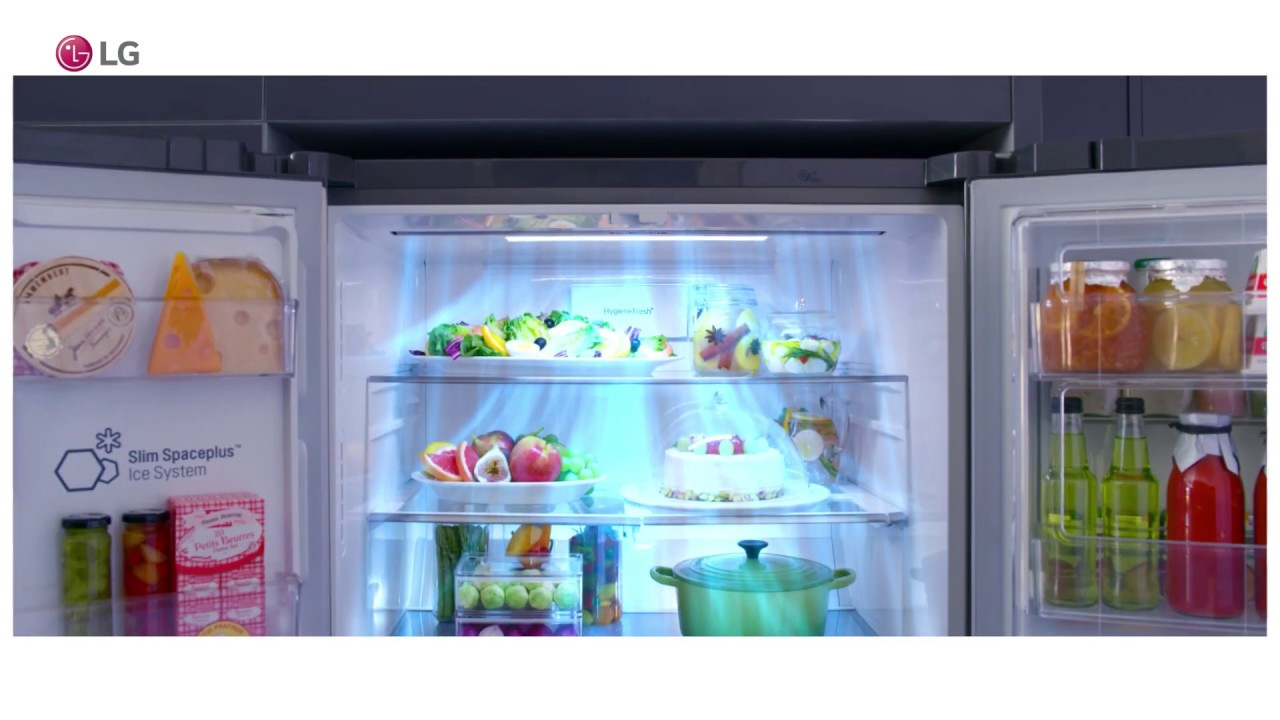 Frigoriferi Multidoor LG - Linear Cooling e Door Cooling - YouTube