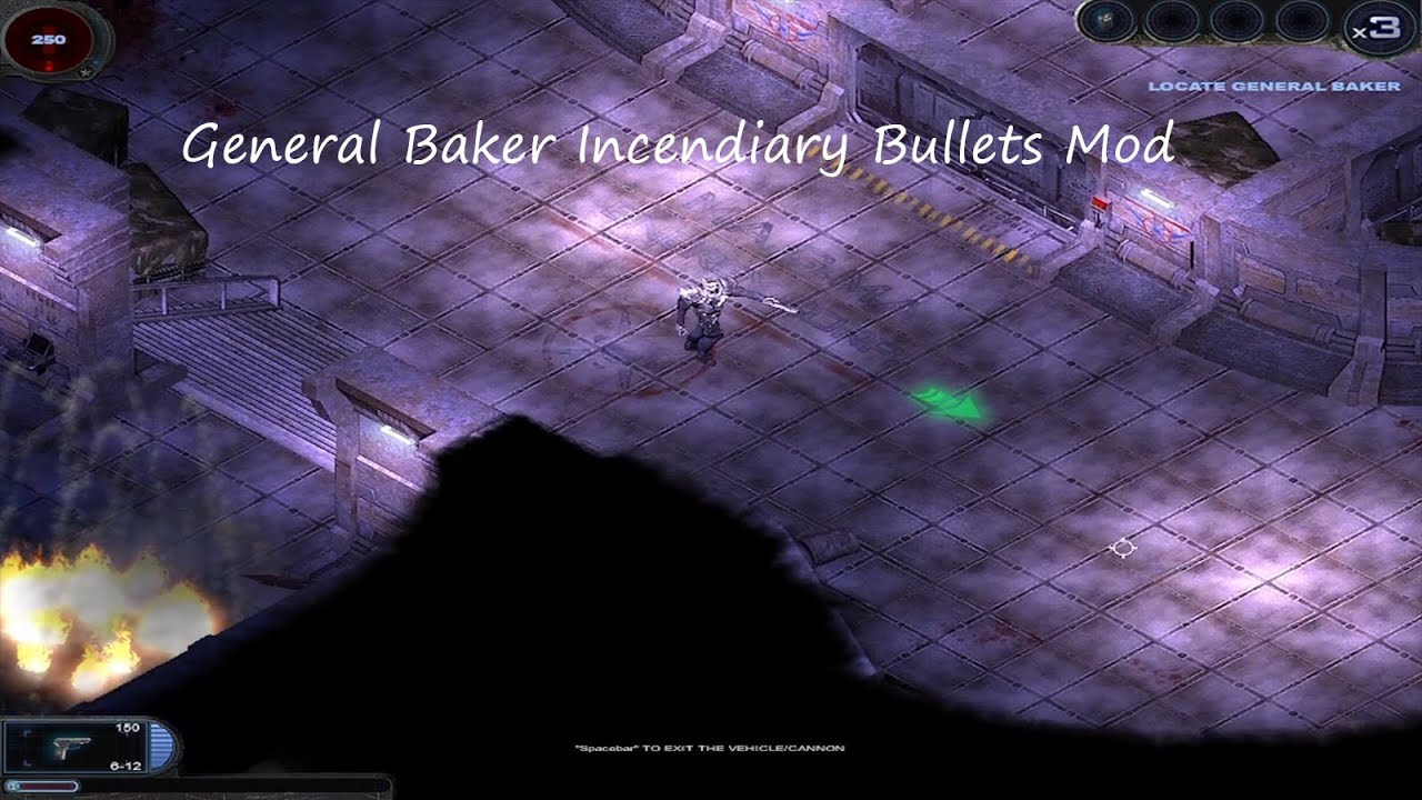 Alien Shooter 2 - Reloaded General Baker Incendiary Bullets Mod - YouTube