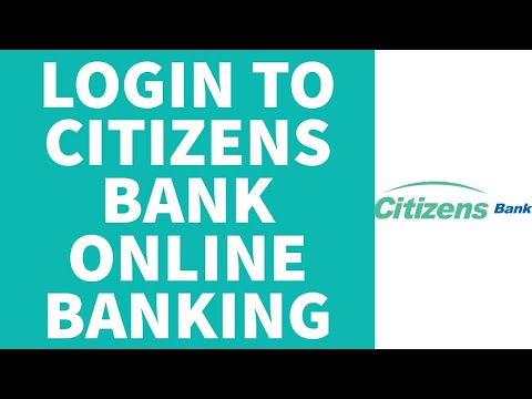 Citizen Bank: How to Login to Citizens Bank Online Banking Account ...