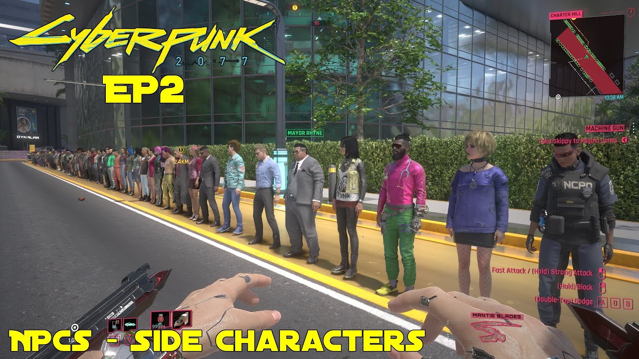 Side Characters | NPCs | Cyberpunk 2077 - YouTube