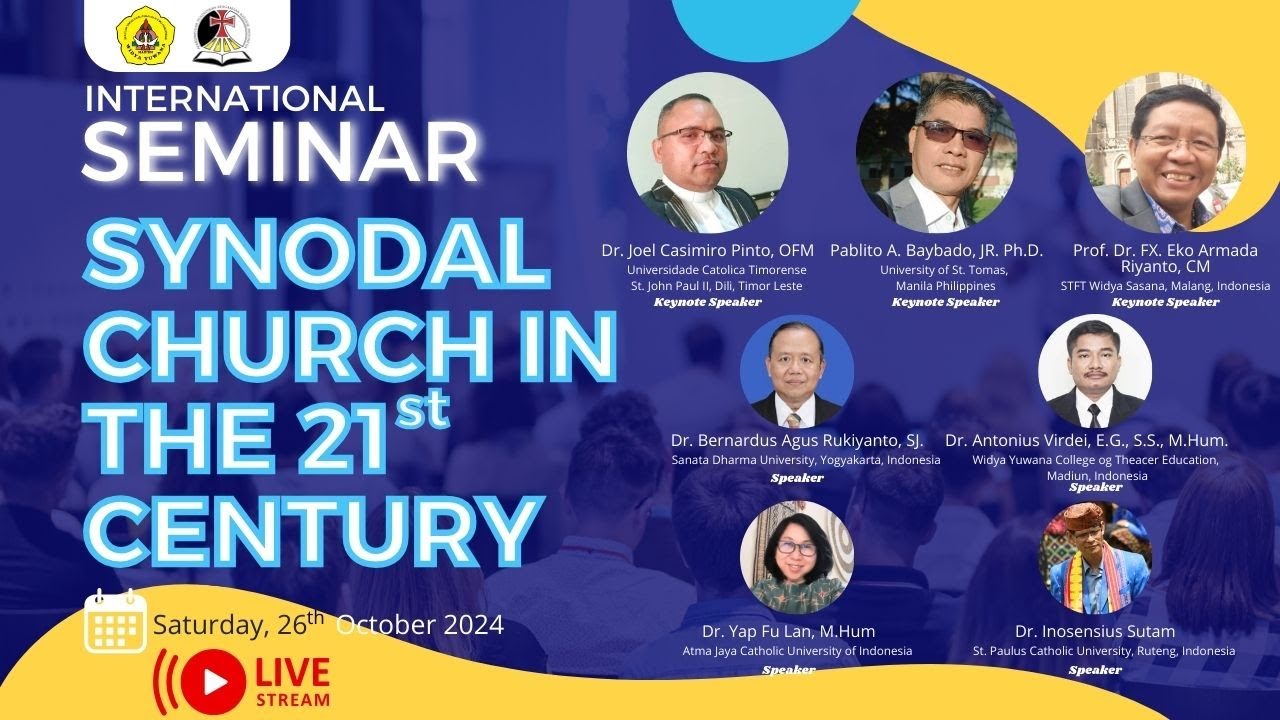 INTERNATIONAL SEMINAR II SYNODAL CHURCH IN THE 21st CENTURY - YouTube