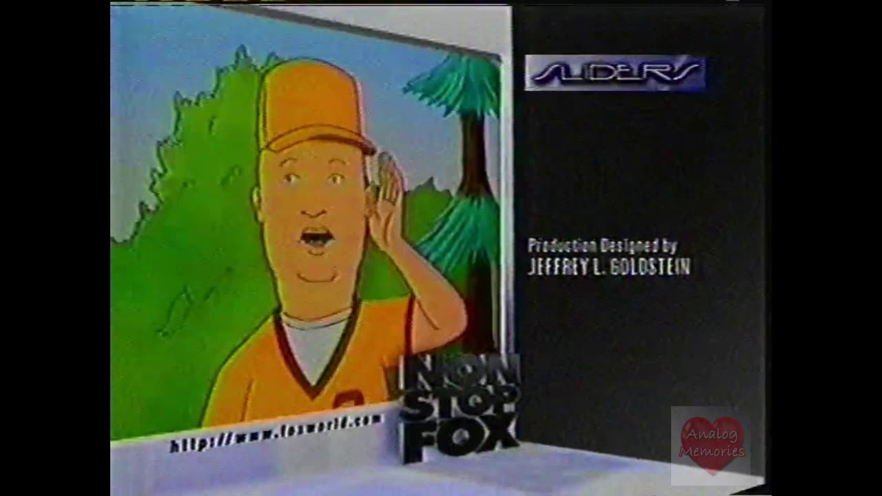 King Of The Hill Promo Over Sliders Bumper | 1996 | Fox - YouTube