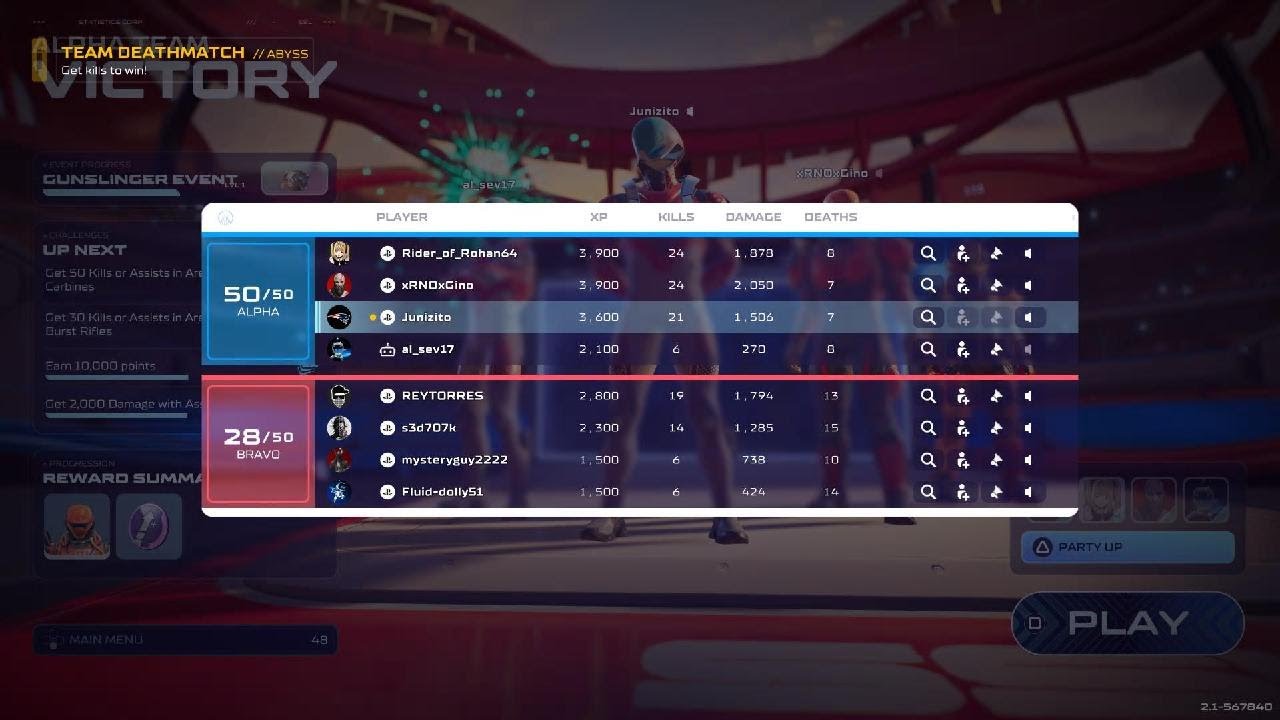 SPLITGATE Arena Reloaded Team Deathmatch! - YouTube