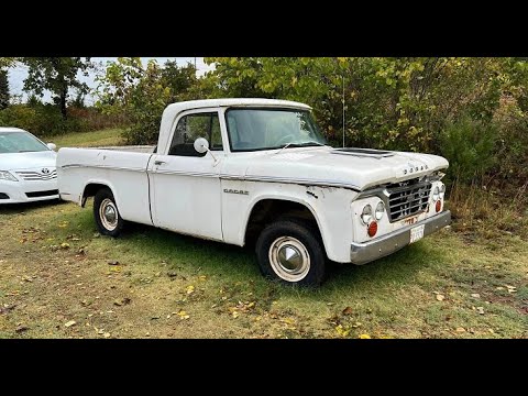 1964 Dodge D100 Short Bed Intro - YouTube