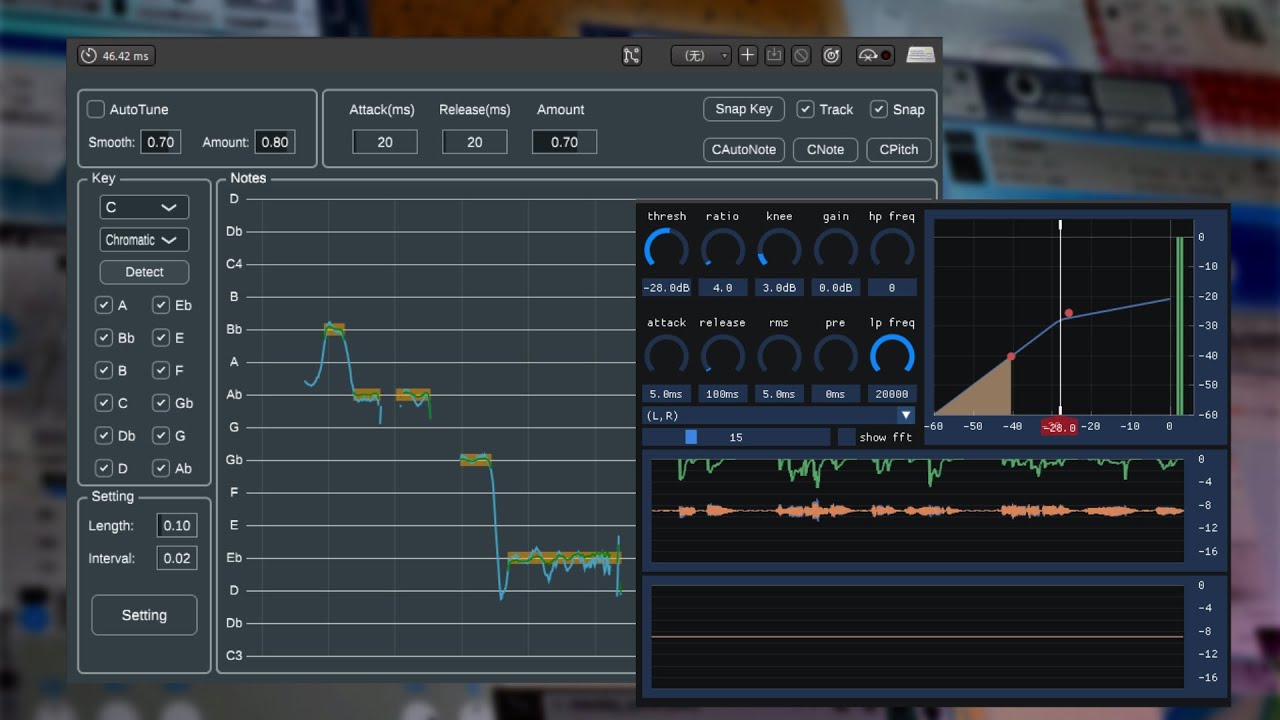 [MXTune] Autotune Pitch Correction & [MXComp] Digital Compressor Plugin ...
