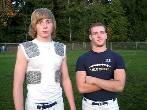 Arlington H.S. football players Andy Smith and Jeff Owen - YouTube