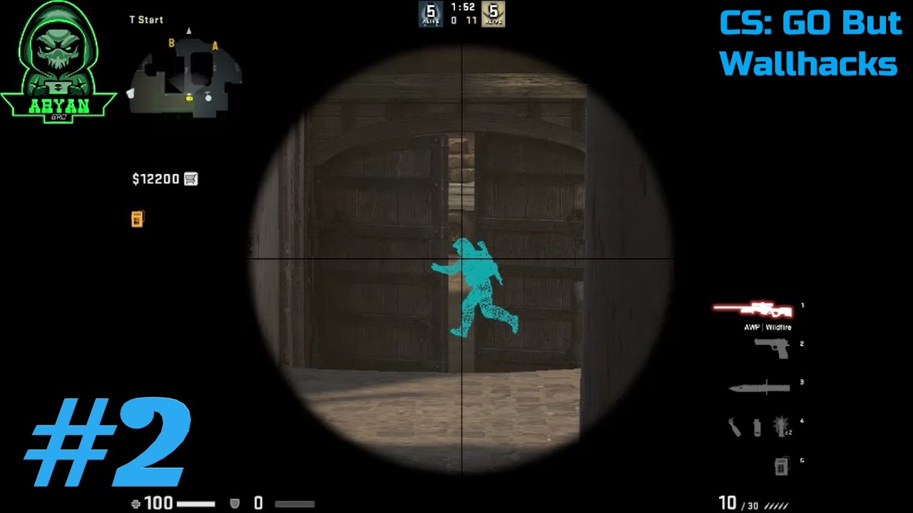 CS:GO But Wallhack #2 - YouTube