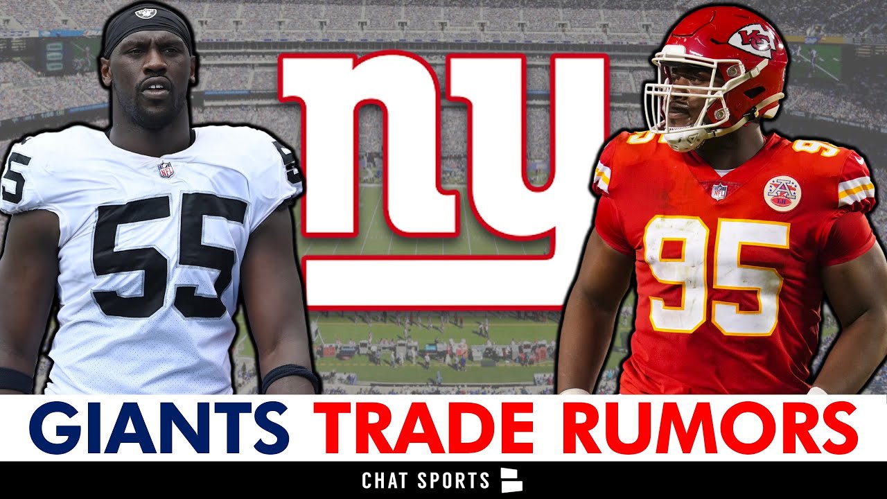 New York Giants Trade Rumors Ft. Chris Jones & Chandler Jones - YouTube