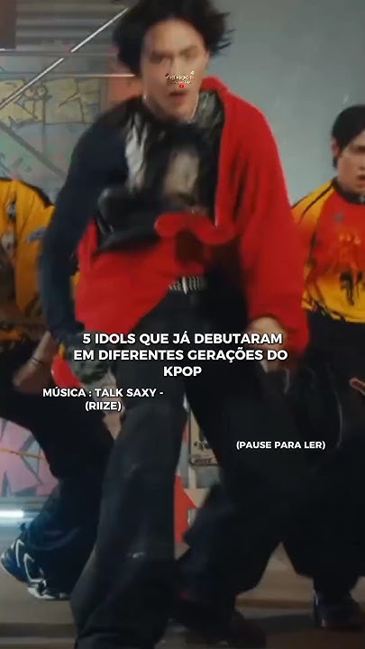 5 idols que já debutaram em diferentes gerações do kpop #kpop #fy # ...
