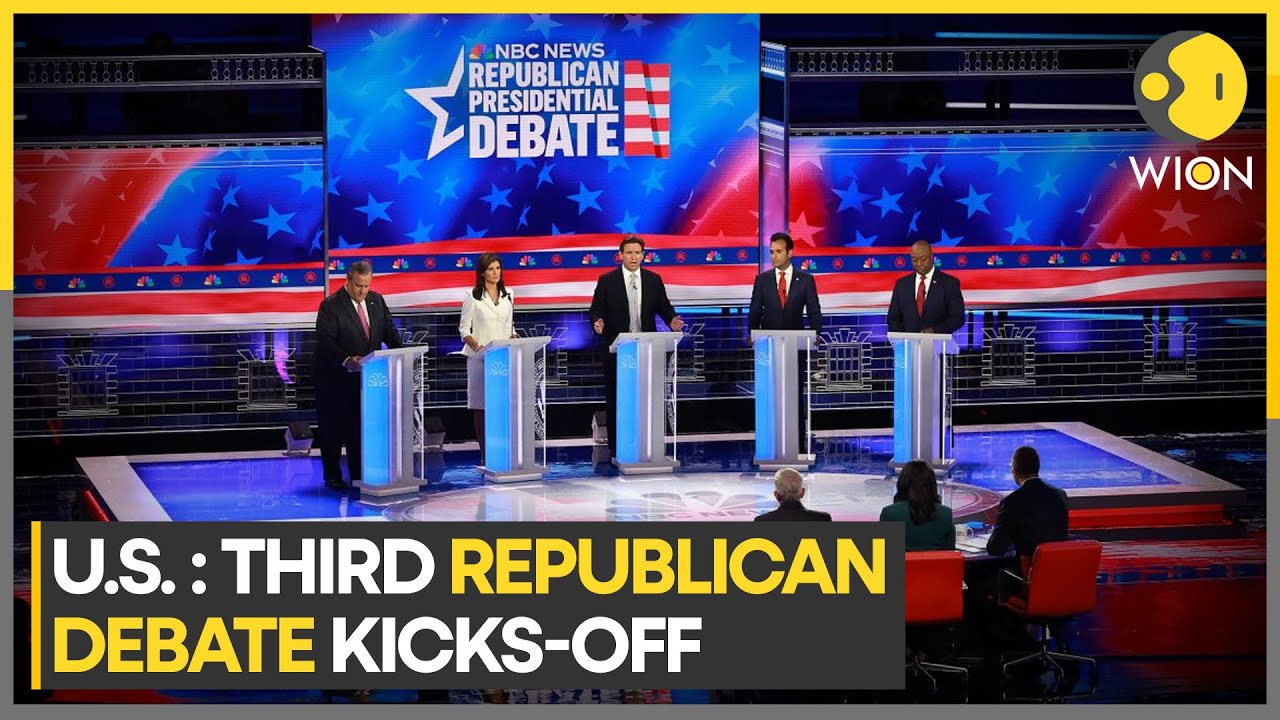 US: Third Republican debate kicks off in Miami; Donald Trump skips ...