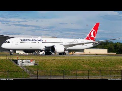 (4K) B787-10 Dreamliner Istanbul to Hamburg on (MFS) - YouTube