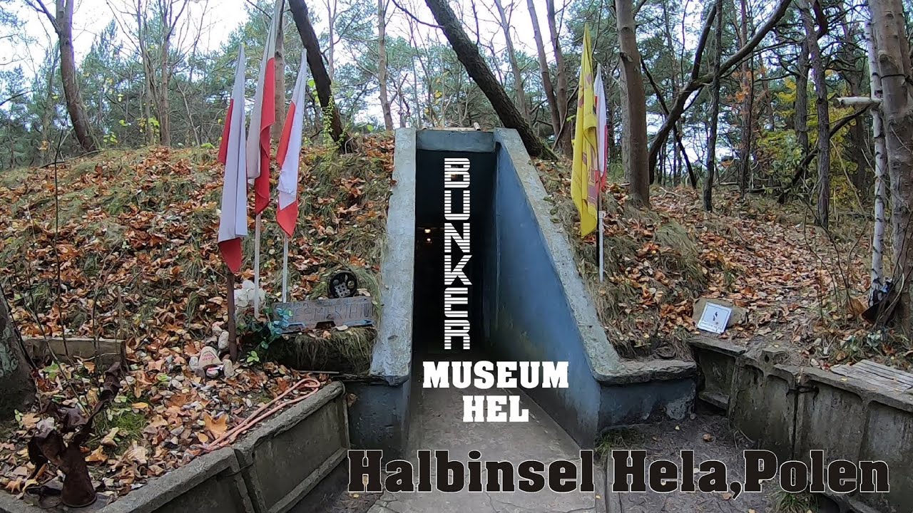Bunkermuseum in Hel. Halbinsel Hela, Polen - YouTube