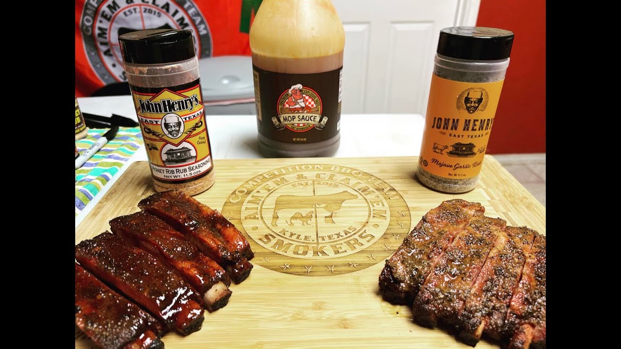 Pork Ribs On The Lone Star Grillz - YouTube