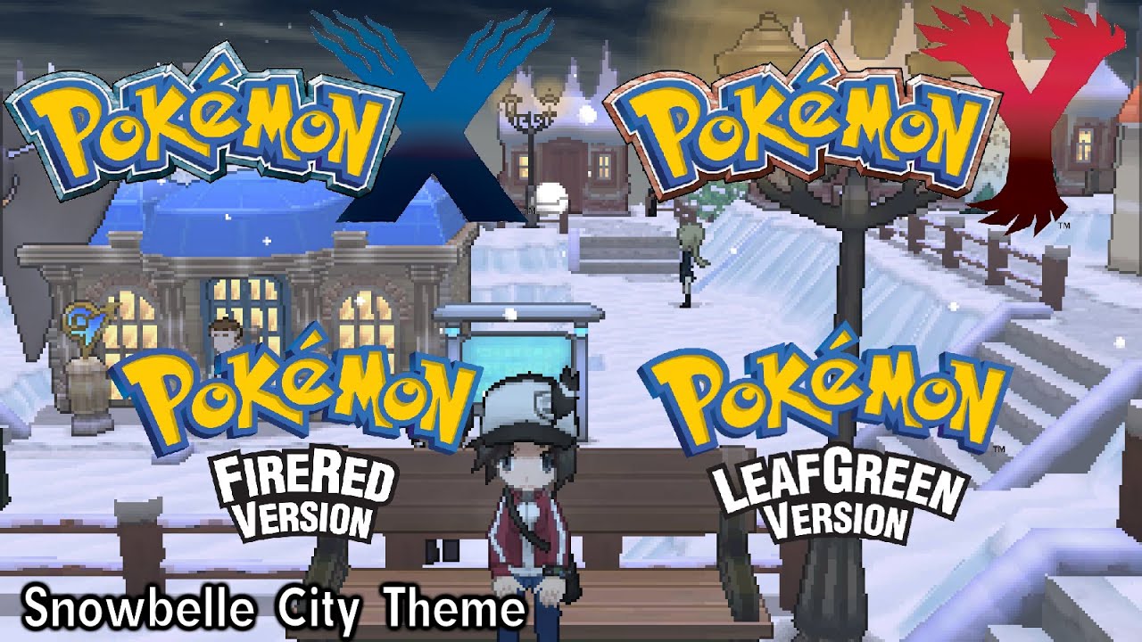 Snowbelle City (Pokémon X/Y) - Pokémon FRLG Remix - YouTube