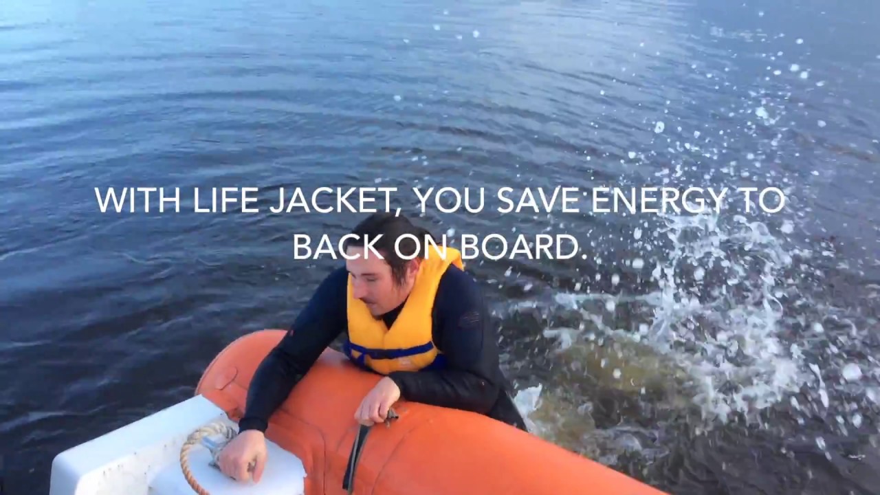 How to recover a man overboard after falling in the sea? - YouTube