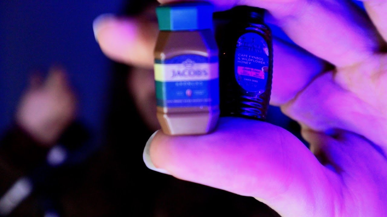 ASMR miniature tapping - YouTube