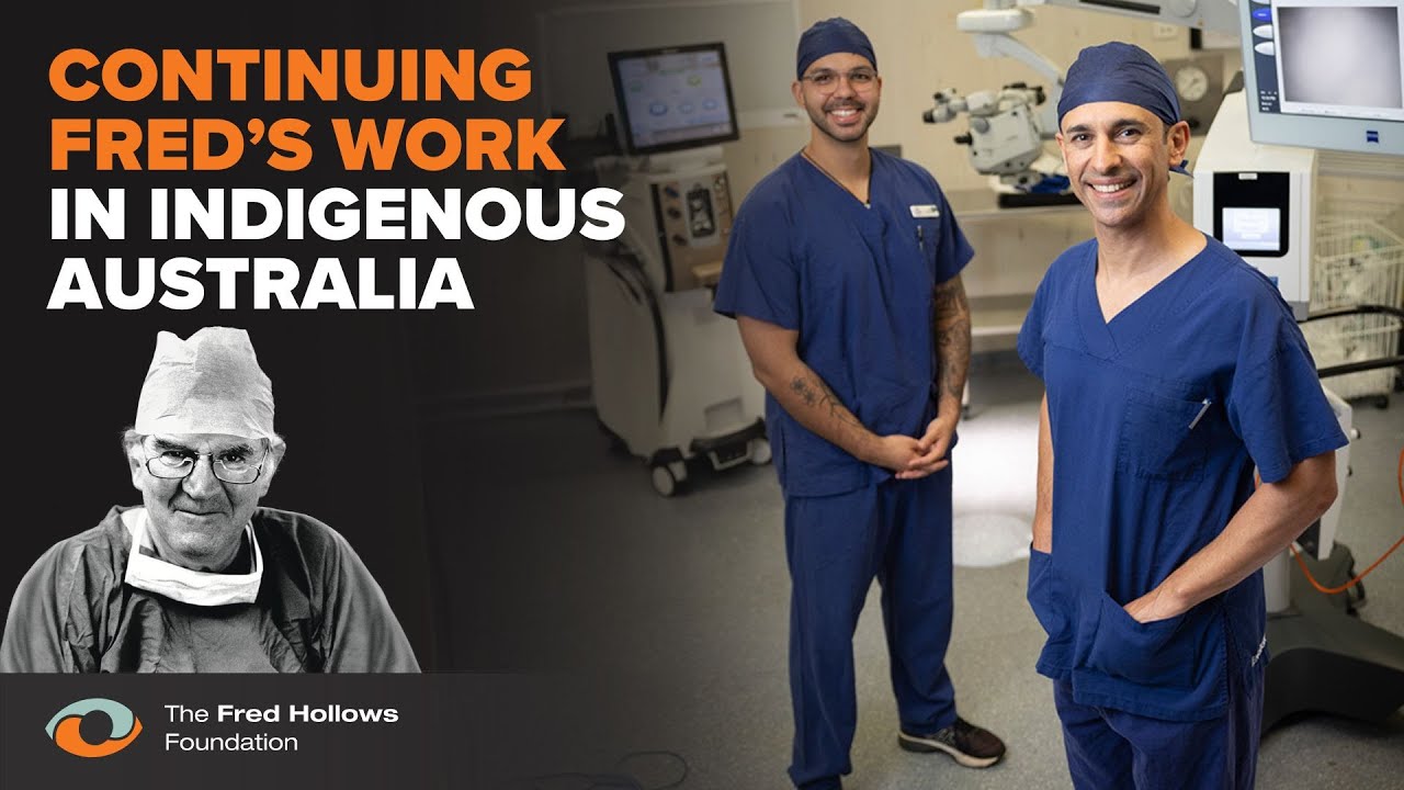 Indigenous eye doctor works to close the gap in Australia - YouTube