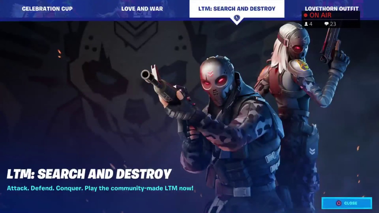 FORTNITE LIVE STREAM Igramo sve - YouTube