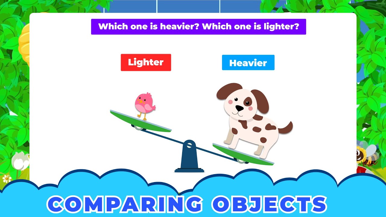 Comparing Objects | Kindergarten Math | Math For Kids - YouTube