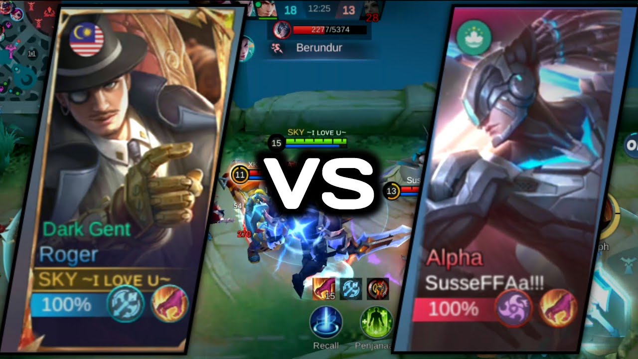 Gameplay🎮 Roger MVP vs Alpha Hyper Jungle ‼ | Rank Legends | 14082024 ...
