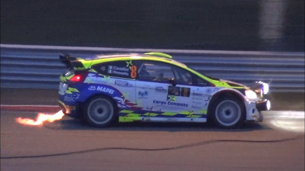 Monza Rally Show 2017 - DAY 1 - Night Stages Gymkhana Action! - YouTube