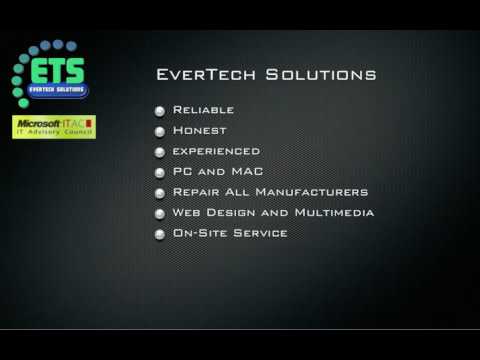 EverTech Solutions ONSITE Computer Repair - YouTube