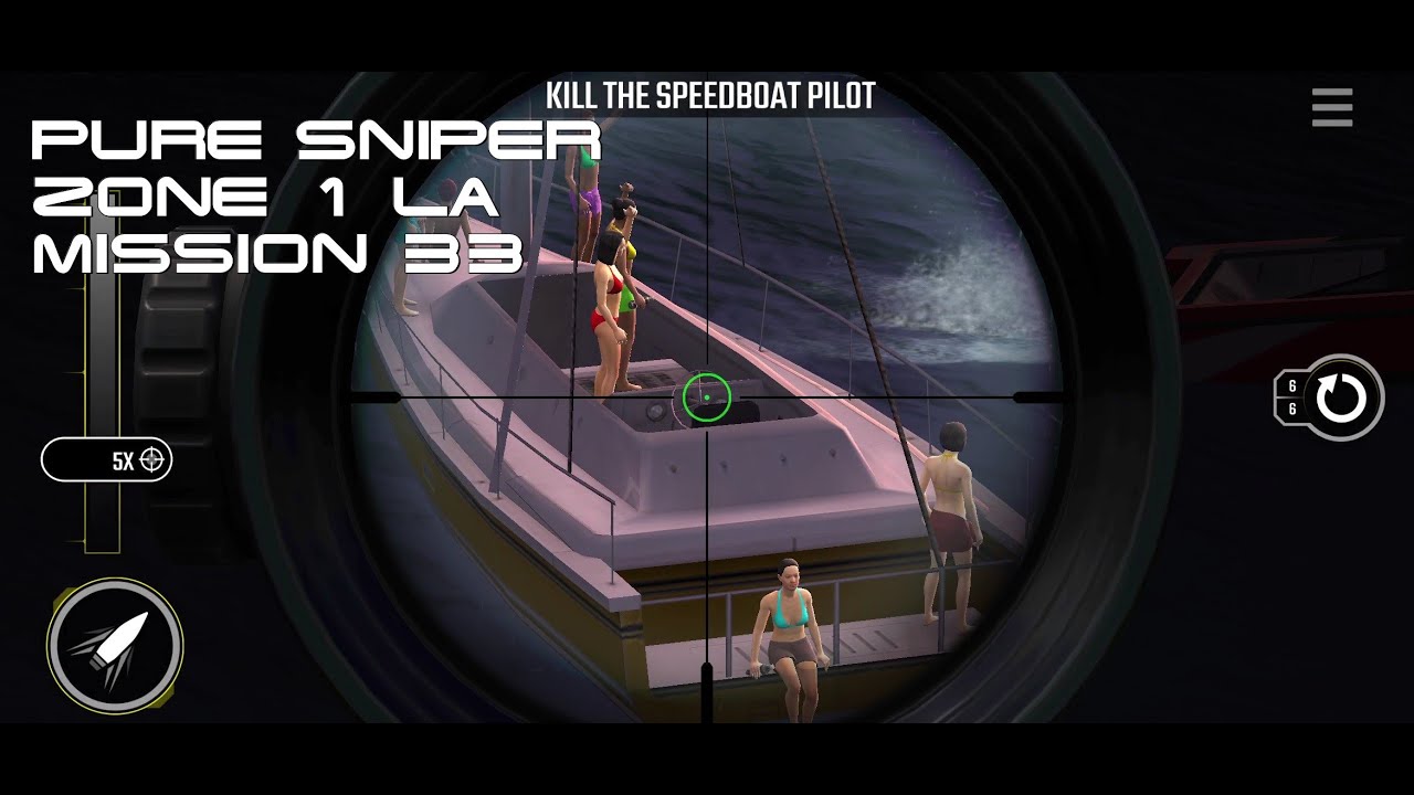 Pure Sniper - Zone 1 LA - Mission 33 - YouTube