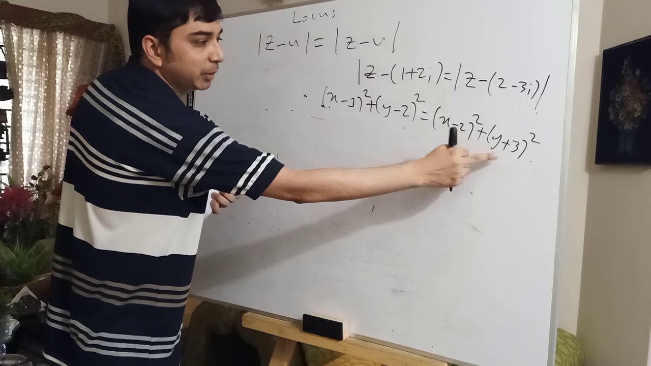 Locus & Complex variable : 4 - YouTube