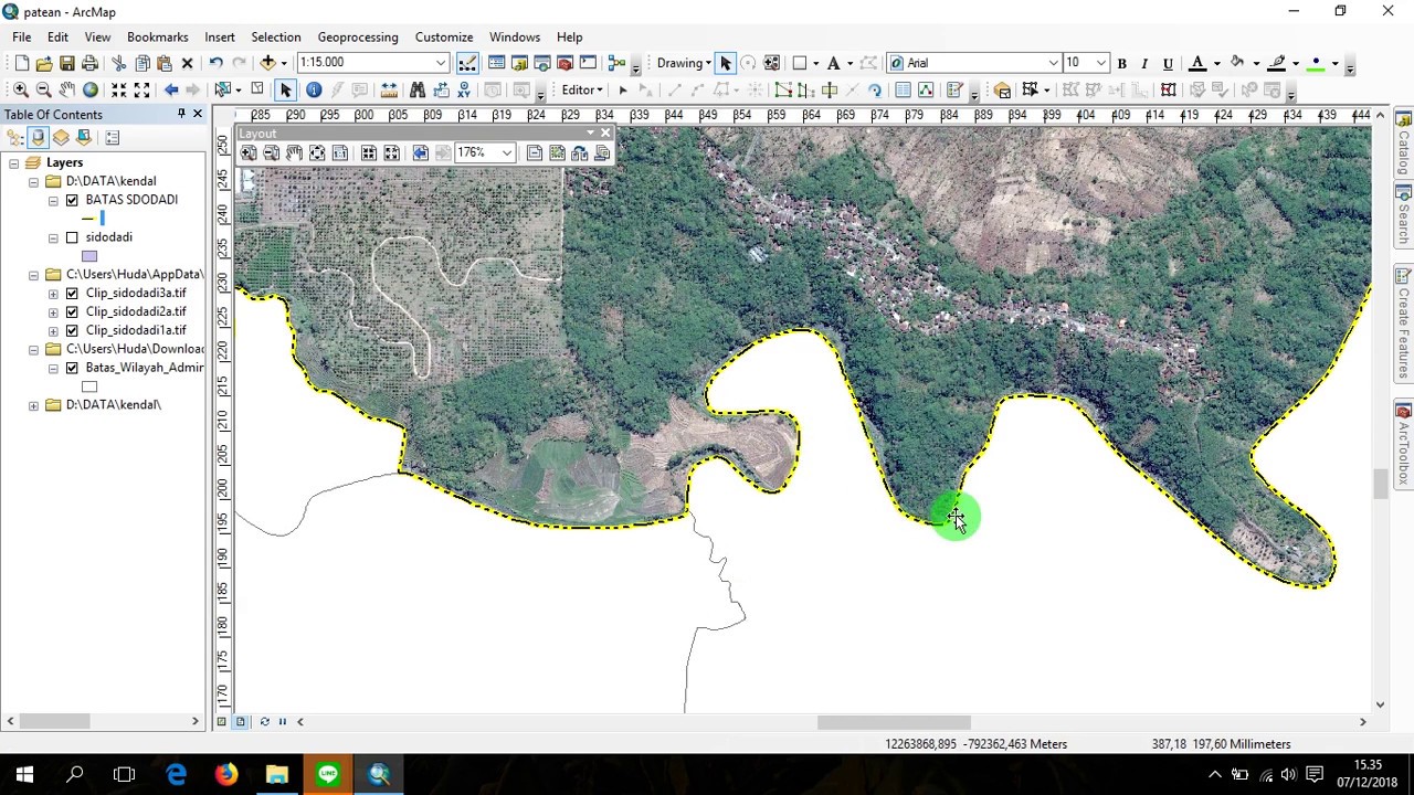 Tutorial Membuat Layout Peta - YouTube