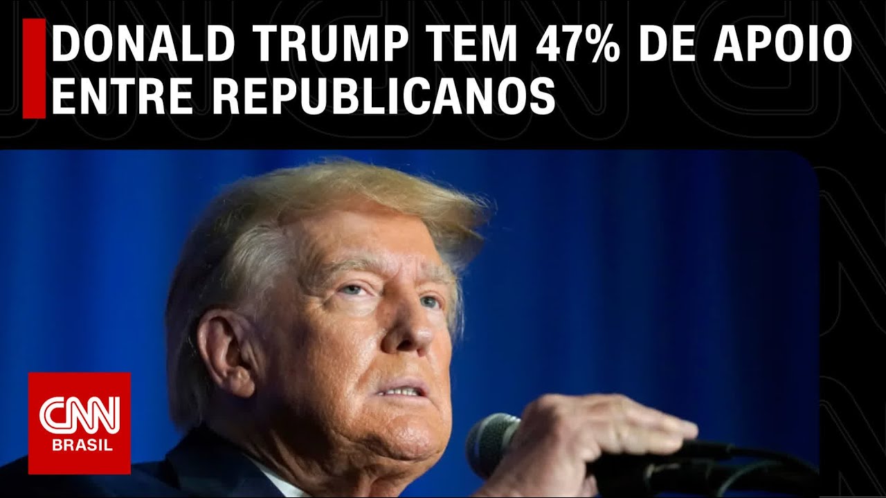 Donald Trump tem 47% de apoio entre Republicanos | CNN 360° - YouTube