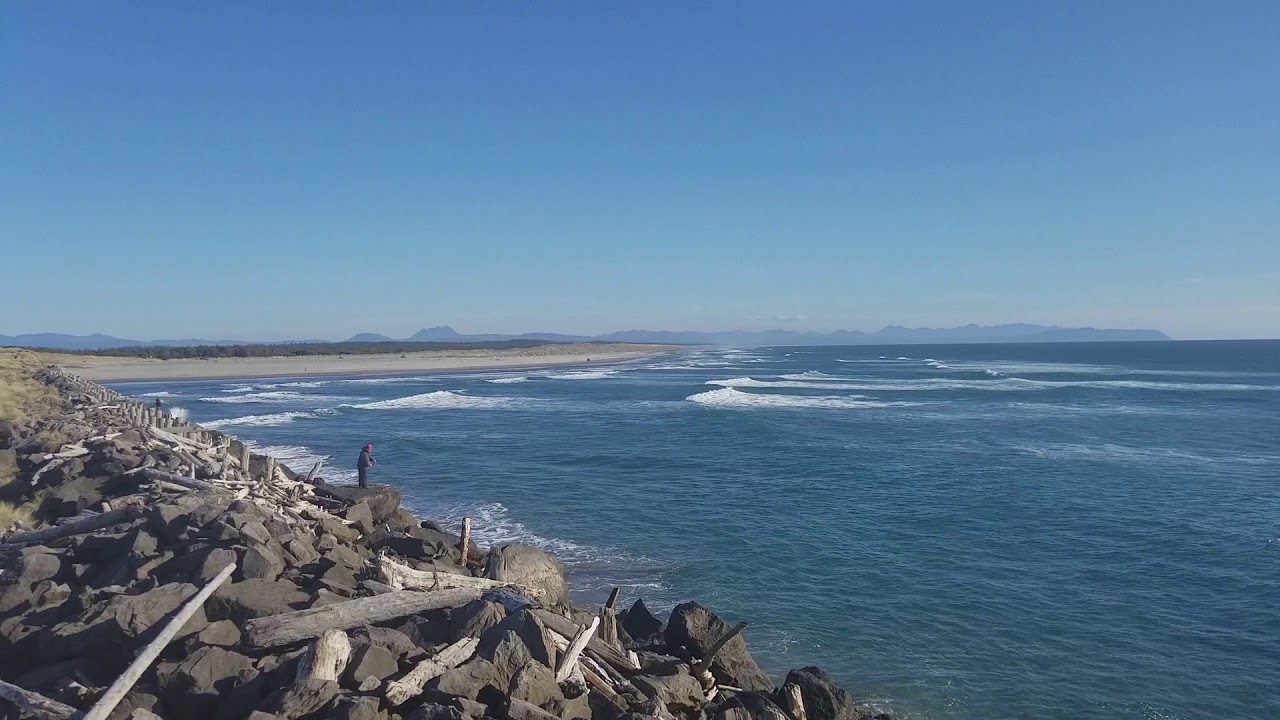South Jetty Hammond Oregon - YouTube
