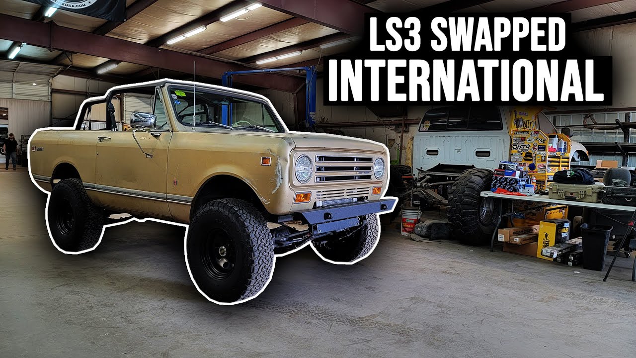WE LS3 SWAPPED AN INTERNATIONAL SCOUT AND IT RIPS!! - YouTube