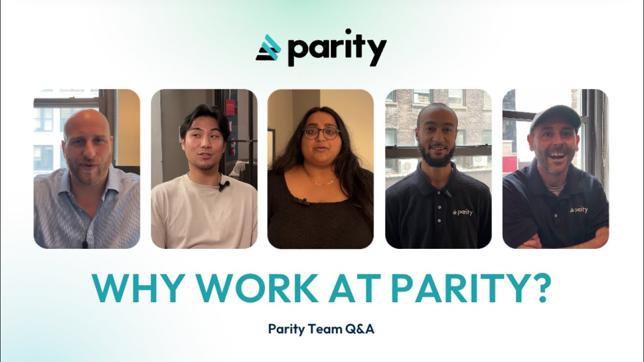 Why Work At Parity - YouTube