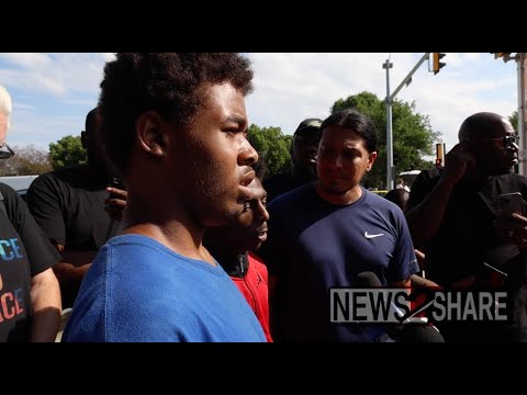 Witnesses, cousin speak out after police kill Samuel Sharpe Jr outside ...