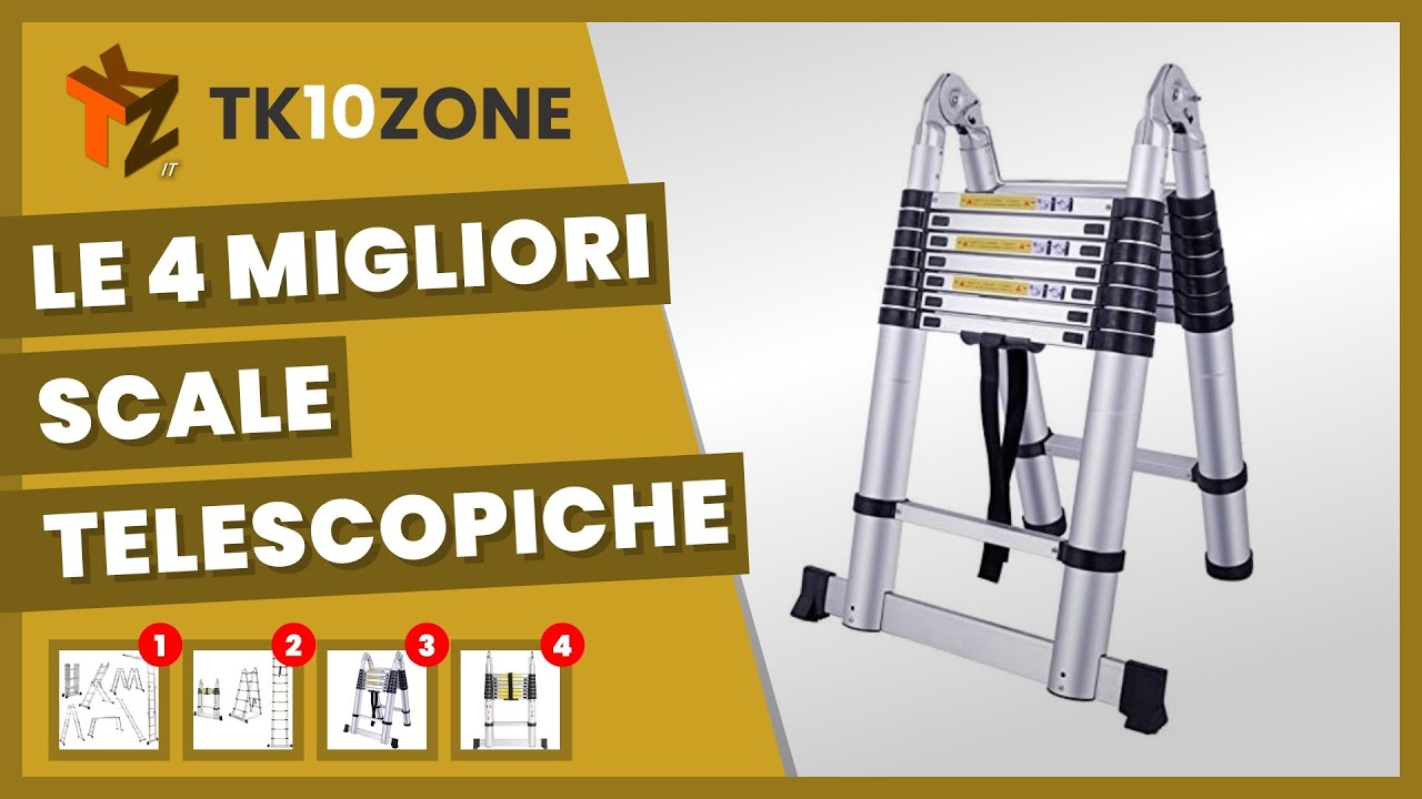 Le 4 migliori scale telescopiche - YouTube