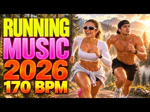 HARDER. FASTER. UNBREAKABLE. ⚡ 170 BPM Running Music 2026 | 1 Hour Nonstop