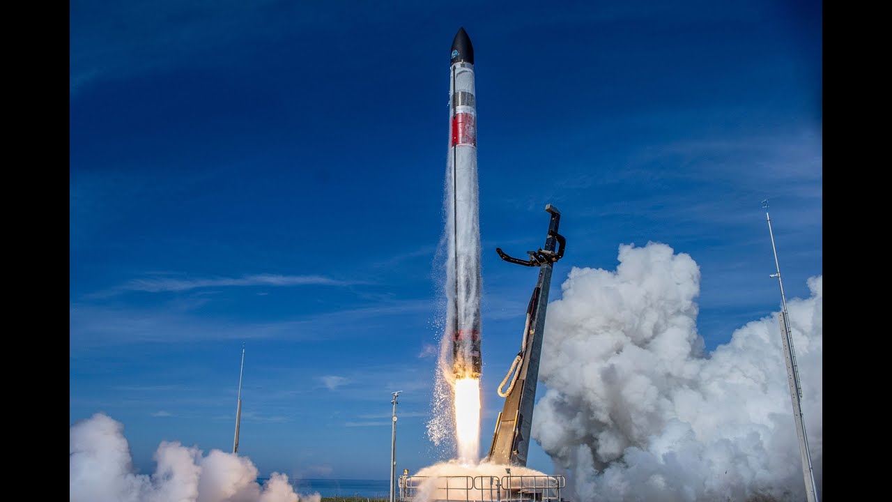 | RocketLab | Electron | Ice AIS Baby | Mission | - YouTube