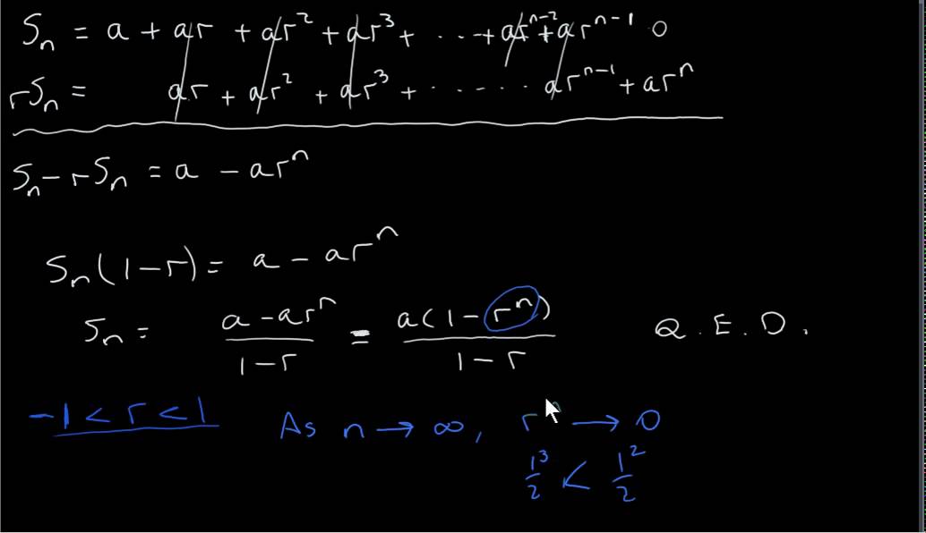 Geometric Series - YouTube