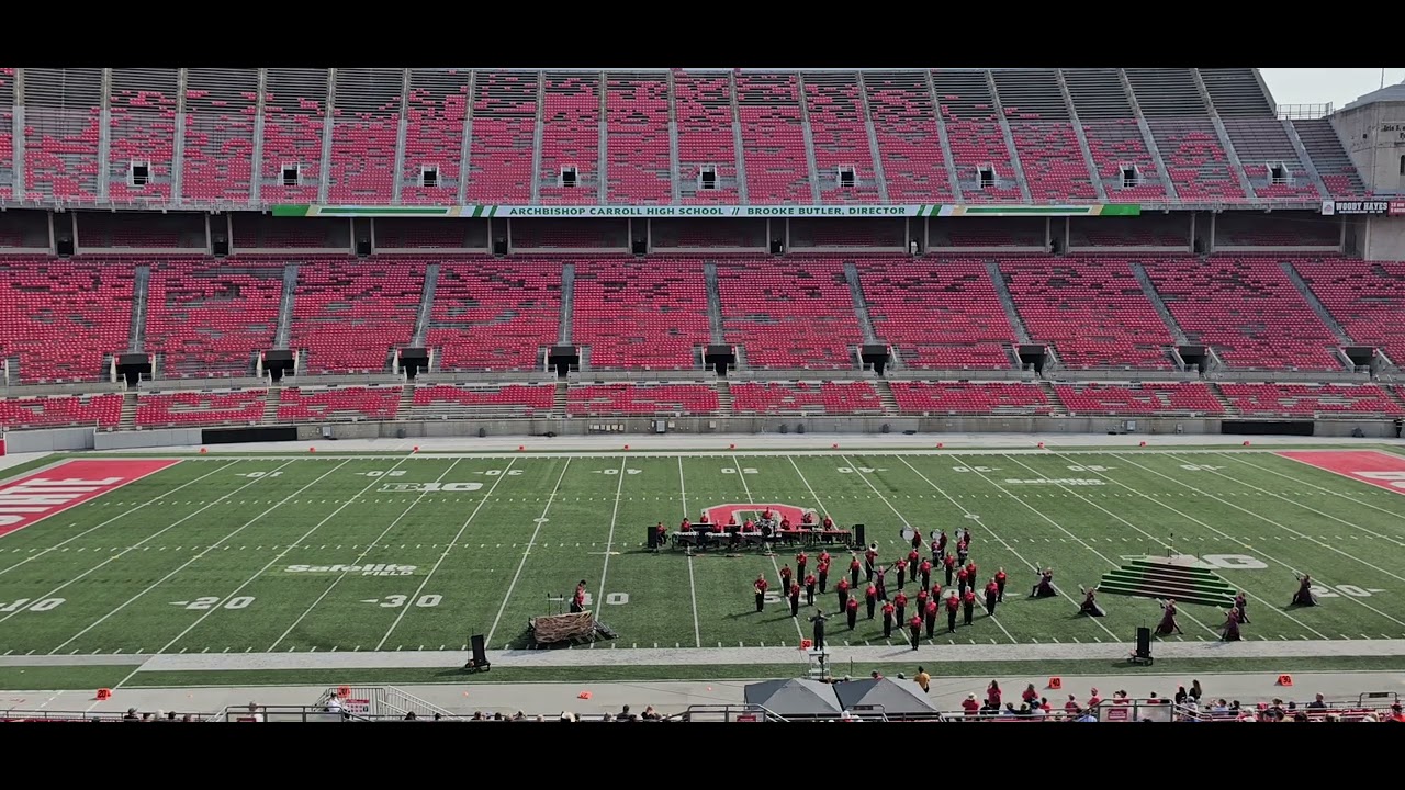 Archbishop Carroll High School Marching Band at the 2024 Buckeye ...