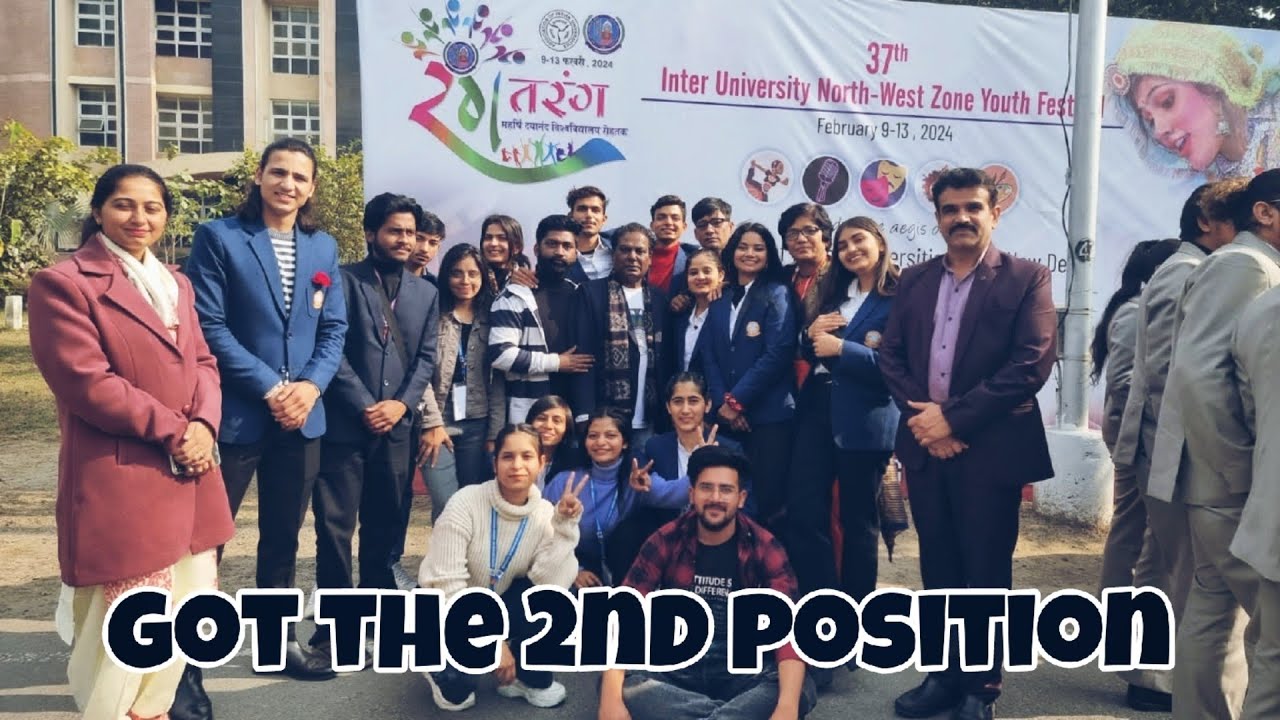 Got the 2nd position - YouTube