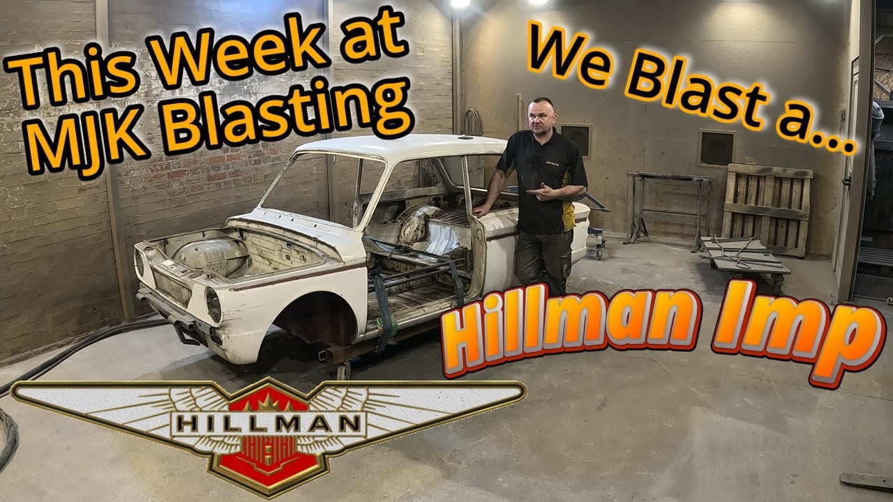 Restoring a Hillman Imp? This week at MJK Blasting we blast Imp shells ...