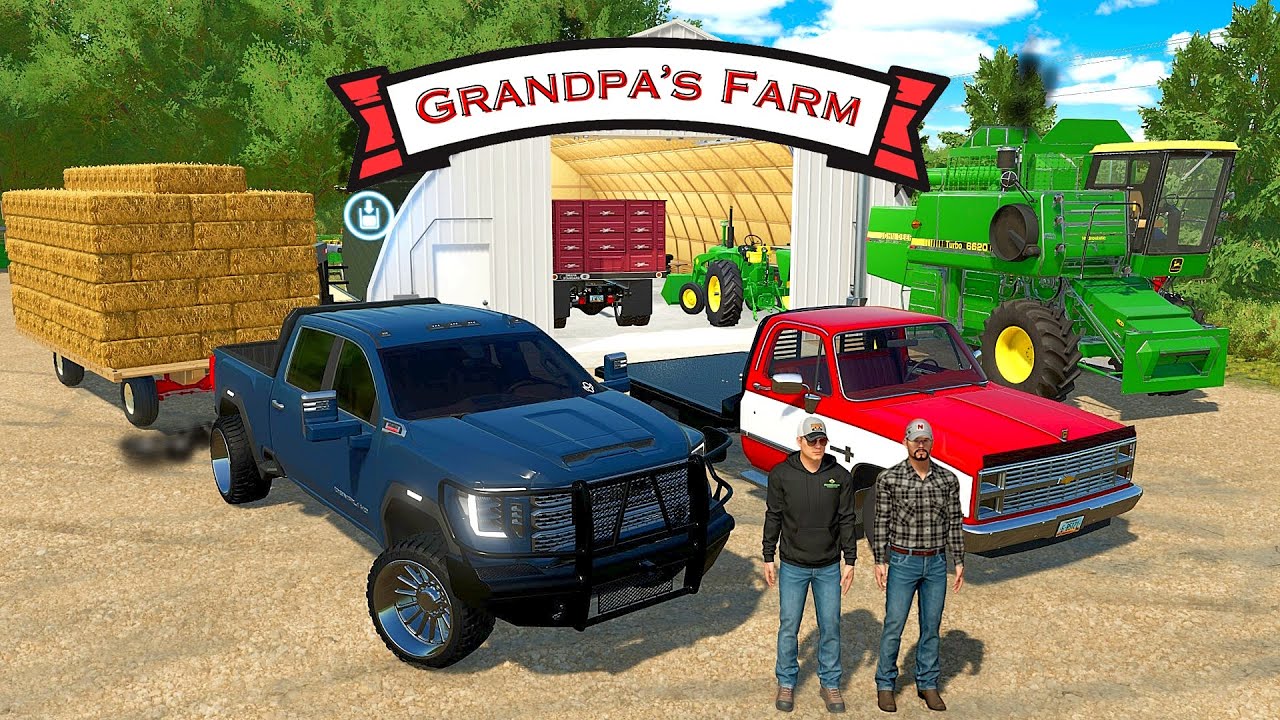 Family Reunion brings Brothers Back to rescue Grandpa’s Farm - YouTube